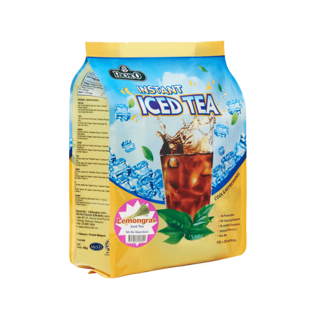 Lemongras Ice Tea – 20’s x 30gm – Richco Malaysia